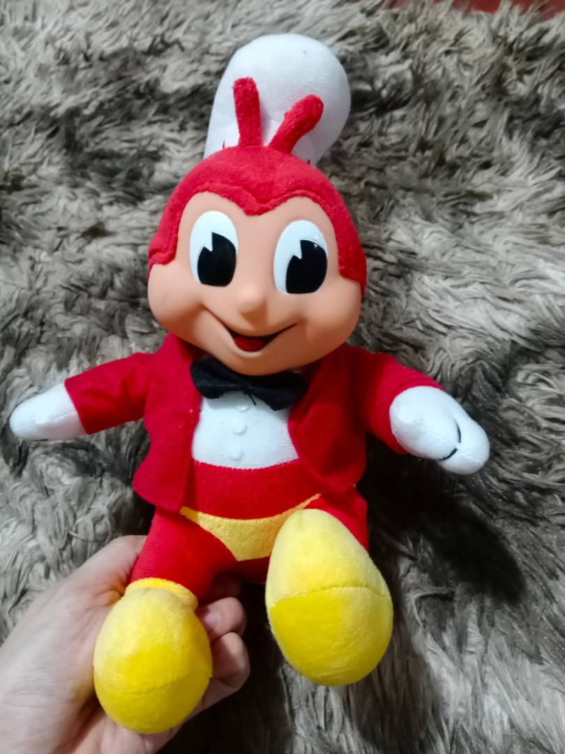 Jollibee stuffed toy convertible to bag, Hobbies & Toys, Toys & Games ...