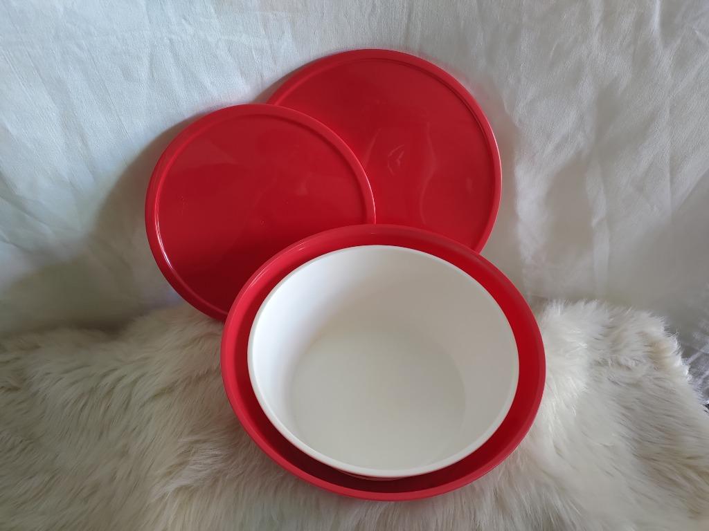 KITCHEN MAGIK Elegance Collection 2pc Round Serveware, Furniture & Home ...