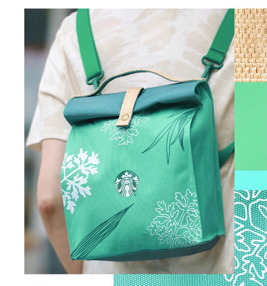 Limited Release Original Starbucks 2021 Turquoise Green Backpack Bag ...