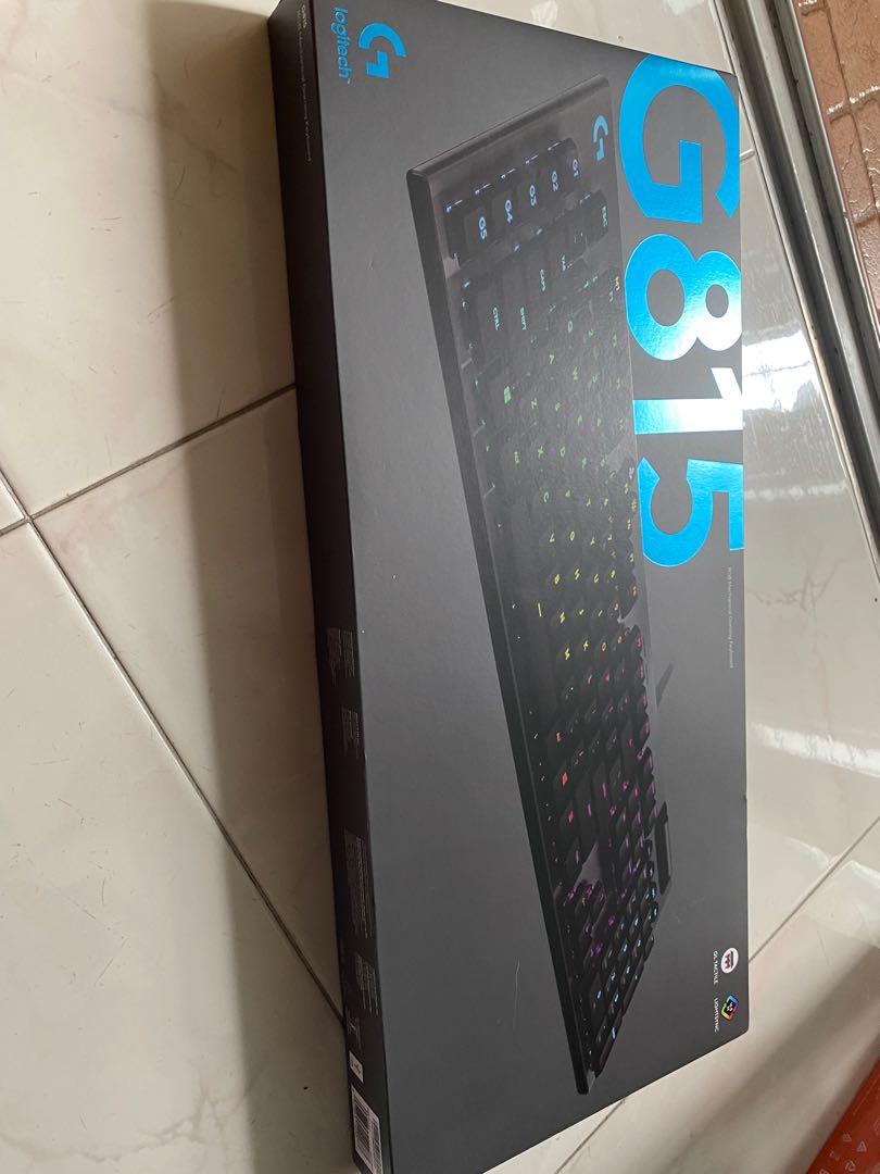 Logitech G815 Lightspeed RGB Mechanical Keyboard (Brown switch ...