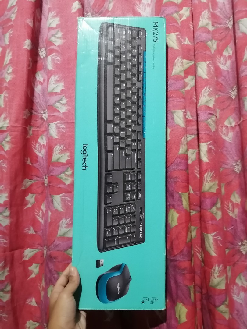 Logitech Mk275 Wireless Keyboard And Mouse Free Bluetooth Keyboard And Mouse Computers And Tech