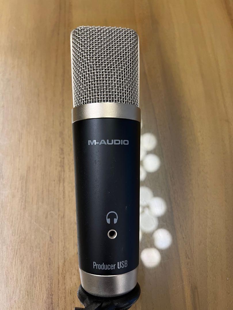 M Audio Producer USB Microphone with accessories, Audio, Microphones on ...