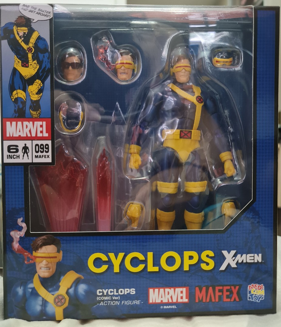 Mafex 099 X-Men Cyclops (comics version), Hobbies & Toys, Toys & Games ...