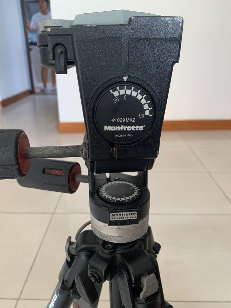 manfrotto 190b and 029 mk2 head, Photography, Photography Accessories ...