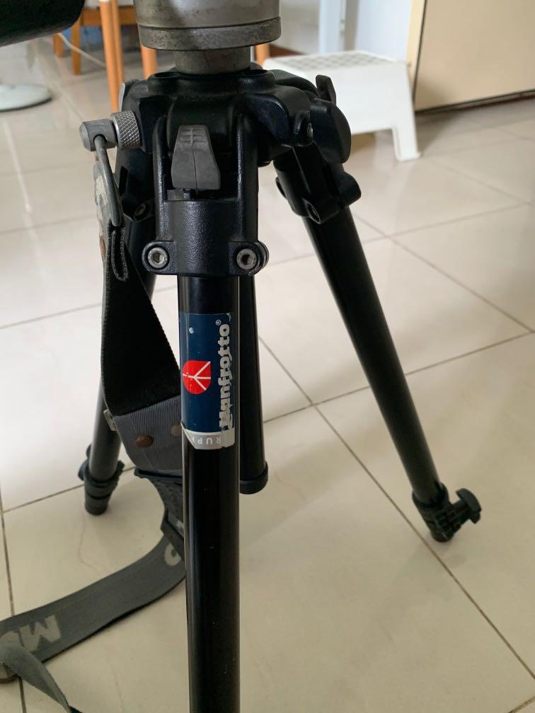 manfrotto 190b and 029 mk2 head, Photography, Photography Accessories, Tripods & Monopods on ...