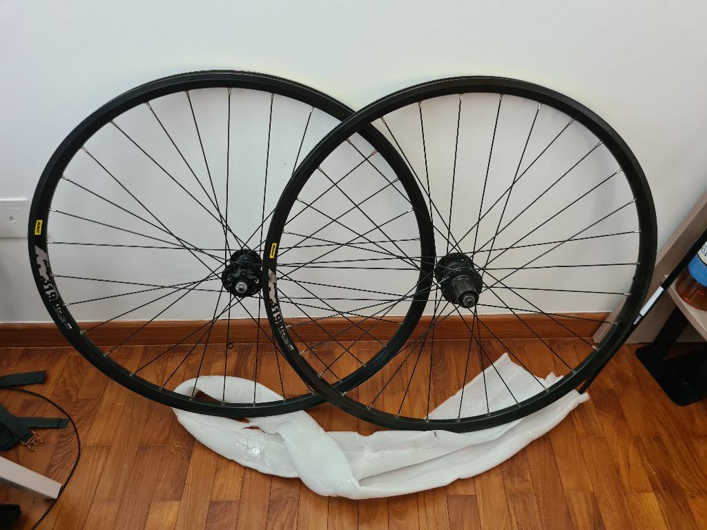 MAVIC XM 319 wheels (622 x 19c), Sports Equipment, Bicycles & Parts ...