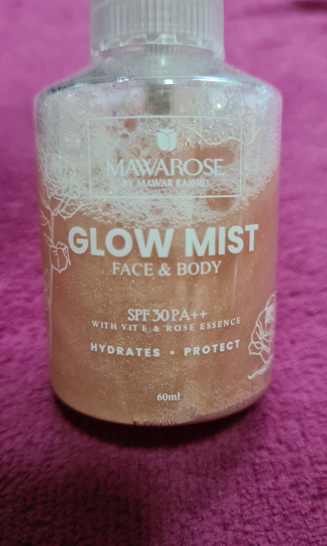 MAWAROSE Glow Face & Body Mist SPF 30 PA ++, Beauty & Personal Care ...