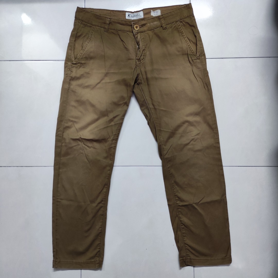 Men Slack Pants, Men's Fashion, Bottoms, Trousers on Carousell