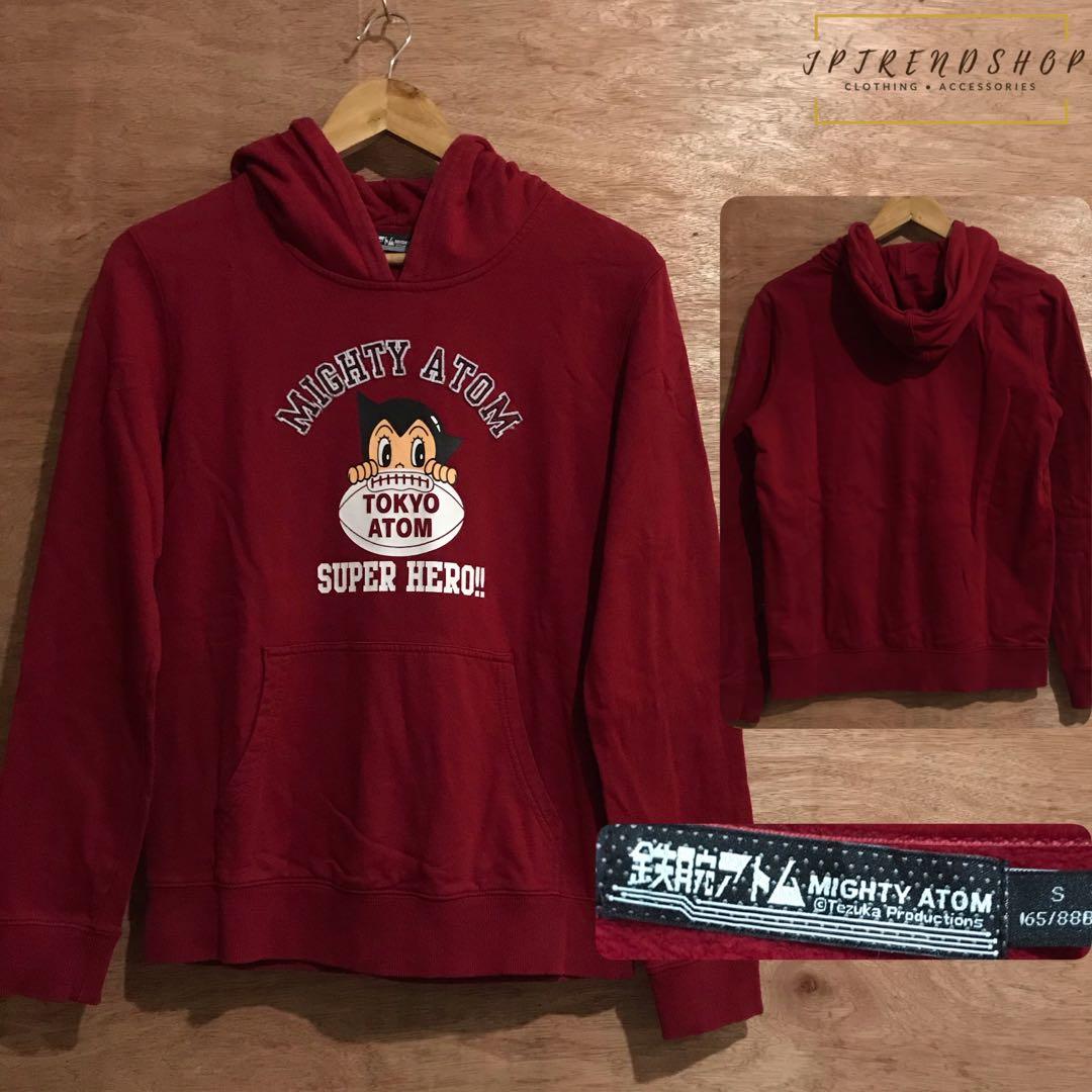 MIGHTY ATOM SUPER HERO TEZUKA PRODUCTIONS HOODIE JACKET, Men's Fashion ...