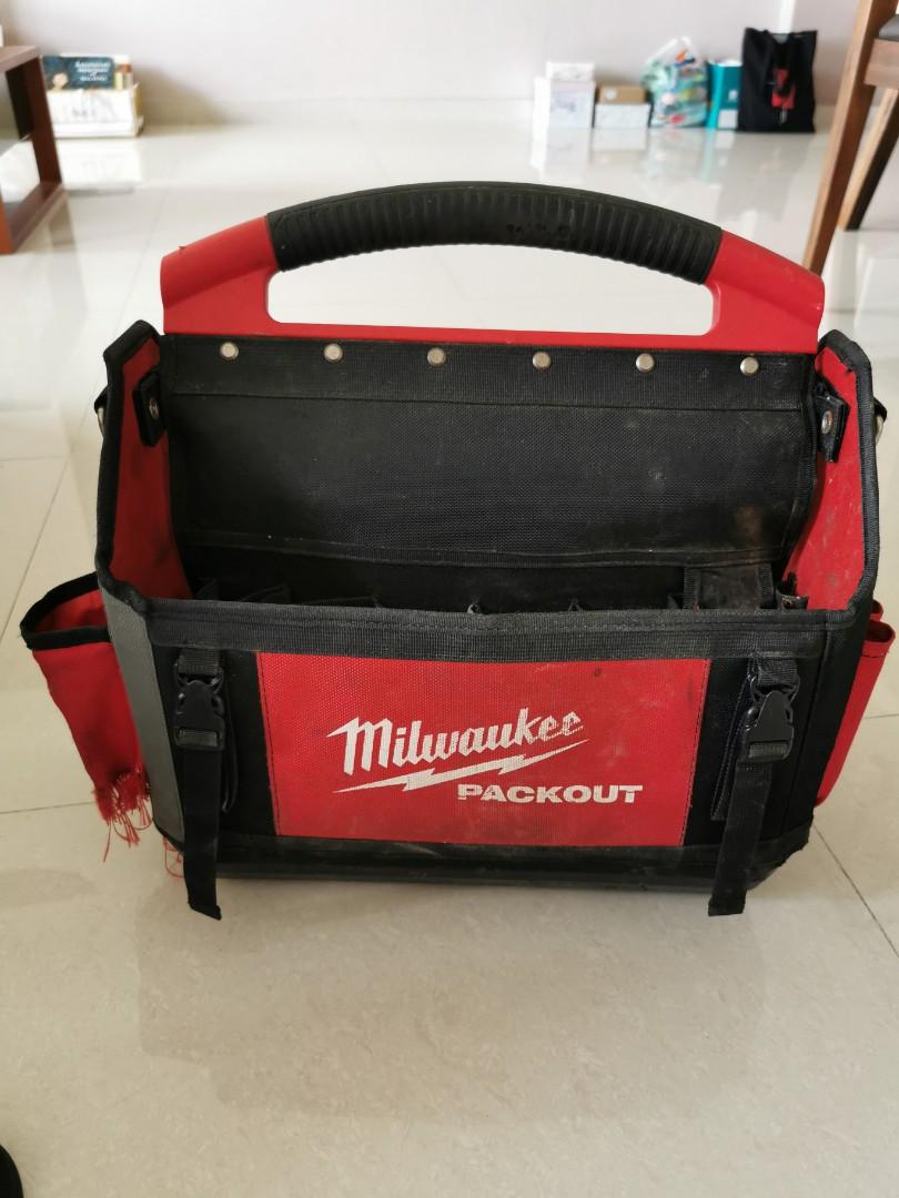Milwaukee packout tote tool bag, Furniture & Home Living, Home ...