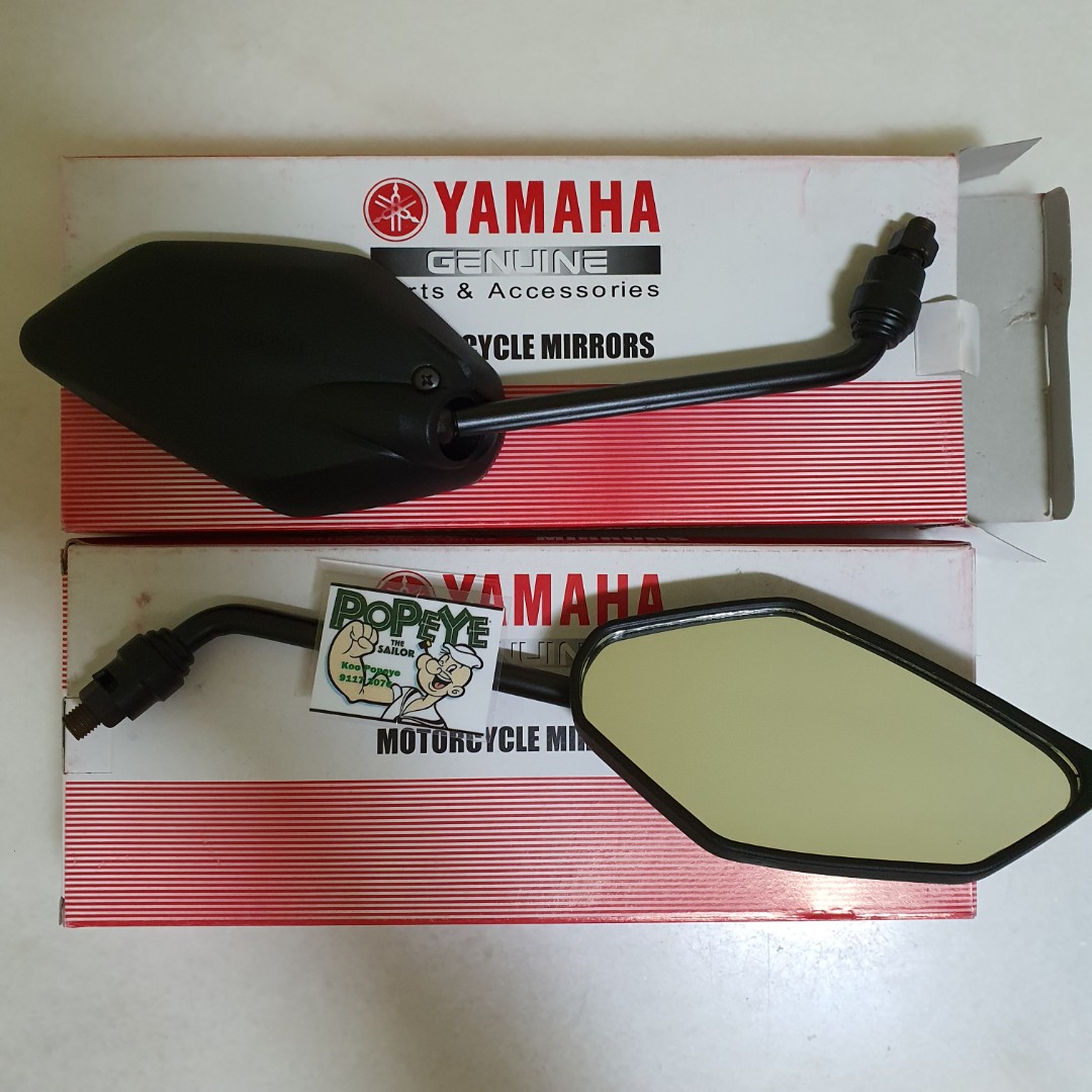 AUTHENTIC Yamaha side MIRROR / Rear Mirror accessories, Motorcycles ...