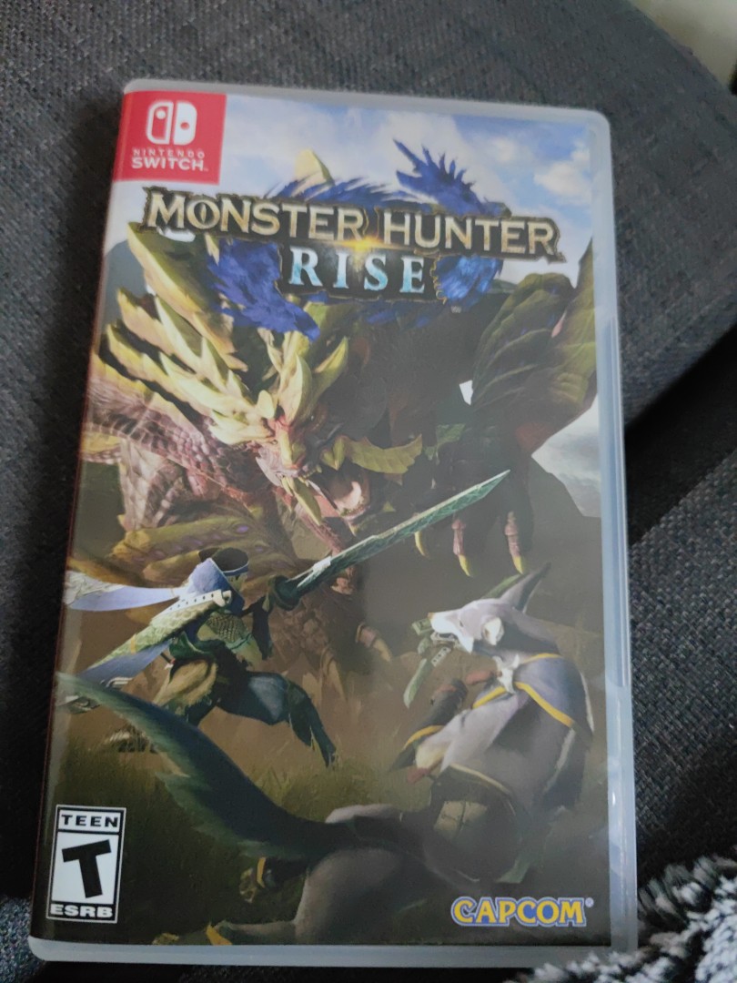 Monster Hunter Rise Nintendo Switch, Video Gaming, Video Games ...