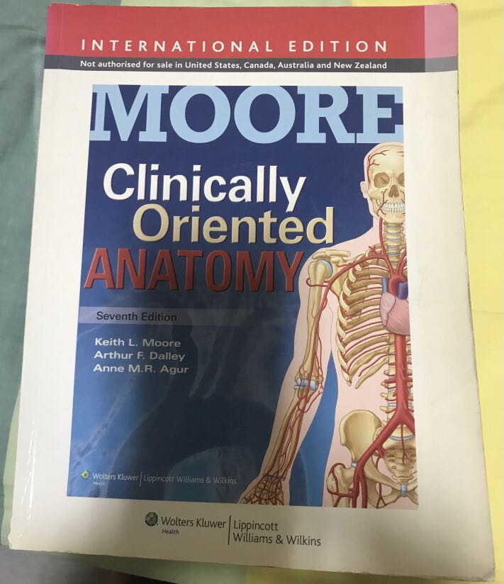 Moore Clinically Oriented Anatomy (7th Edition, Hobbies & Toys, Books ...