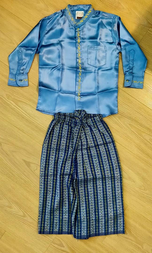 Myanmar Costume for Boy - Longgyi, Babies & Kids, Babies & Kids Fashion ...