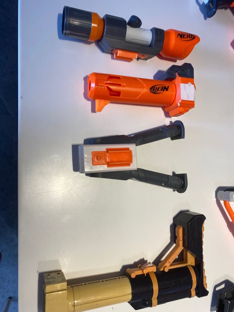 Nerf Gun Attachments, Hobbies & Toys, Toys & Games on Carousell