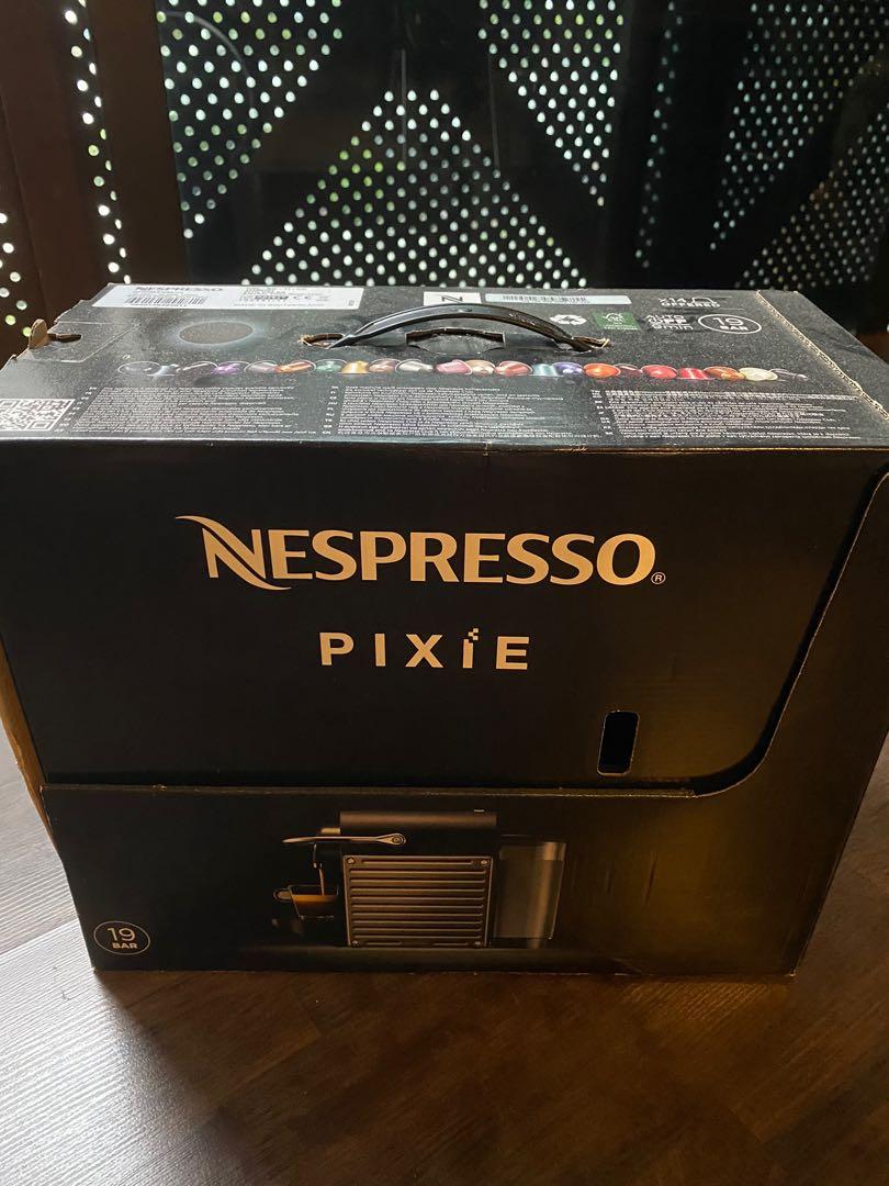 Nespresso Pixie C60 SG Electric Titan, TV & Home Appliances, Kitchen ...