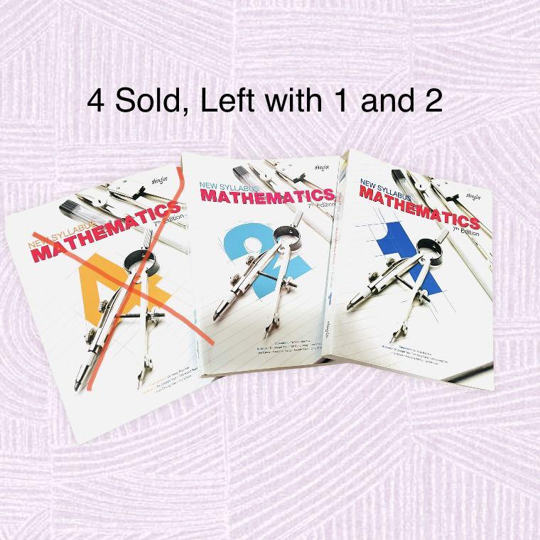 New Syllabus O level Math Sec 1/2, Hobbies & Toys, Books & Magazines ...