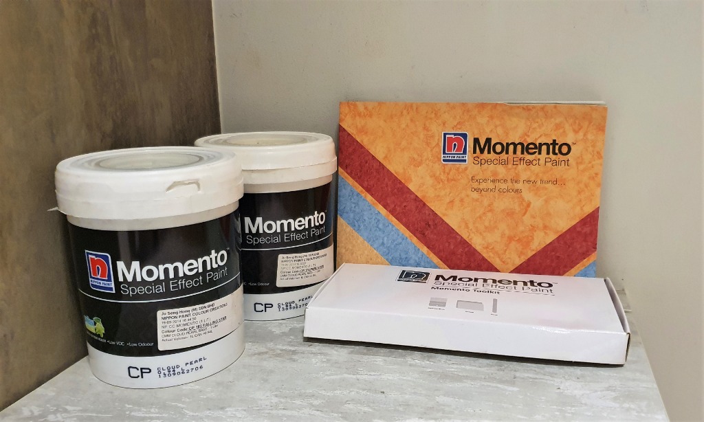 Nippon Momento Special Paint Effect + Toolkit, Furniture & Home Living ...