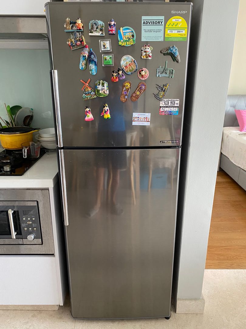 ONE YEAR OLD Made in Japan SHARP Refrigerator, TV & Home Appliances ...