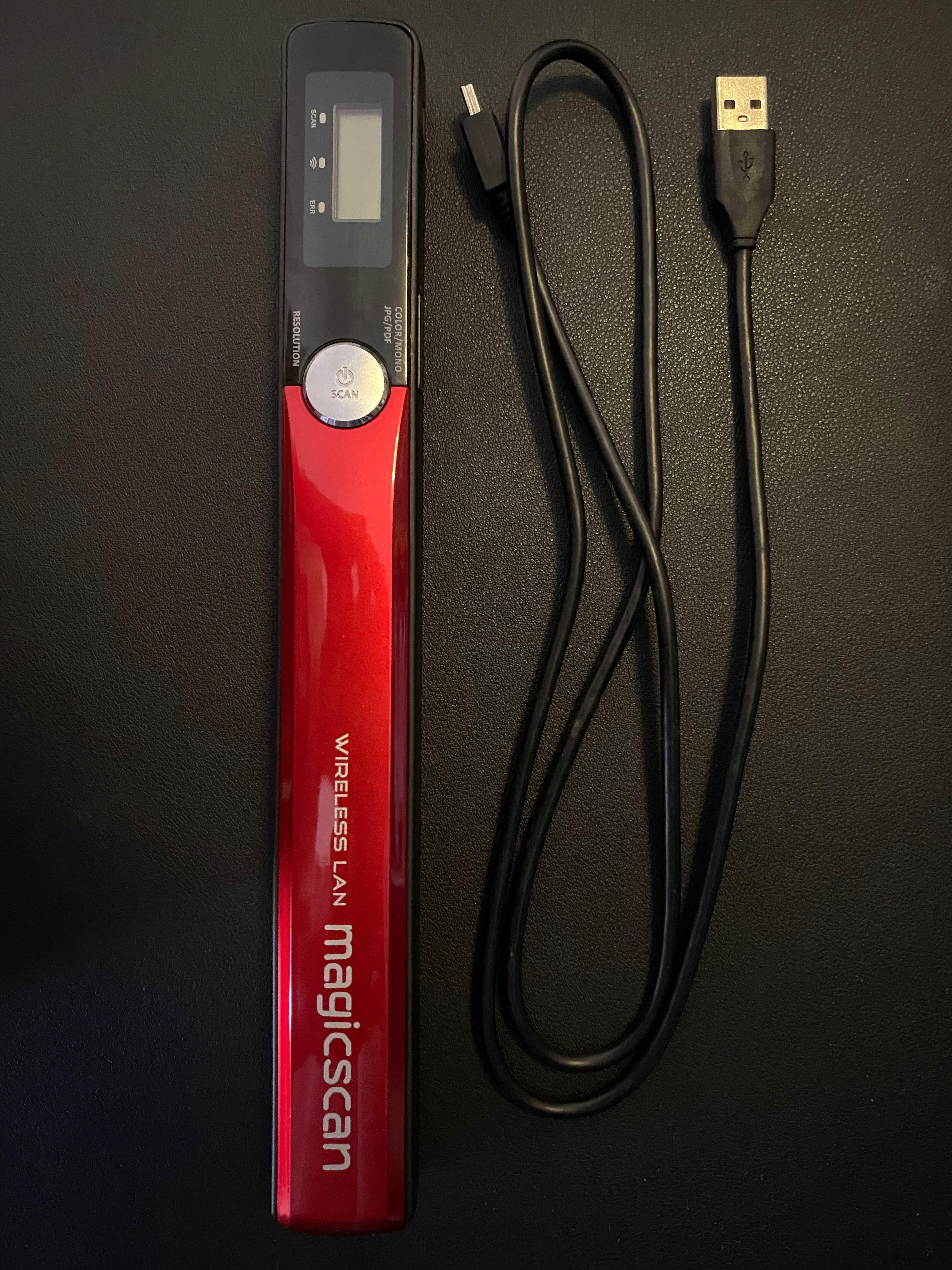 Original Magicscan Portable Mini Handheld Document Scanner, Computers ...