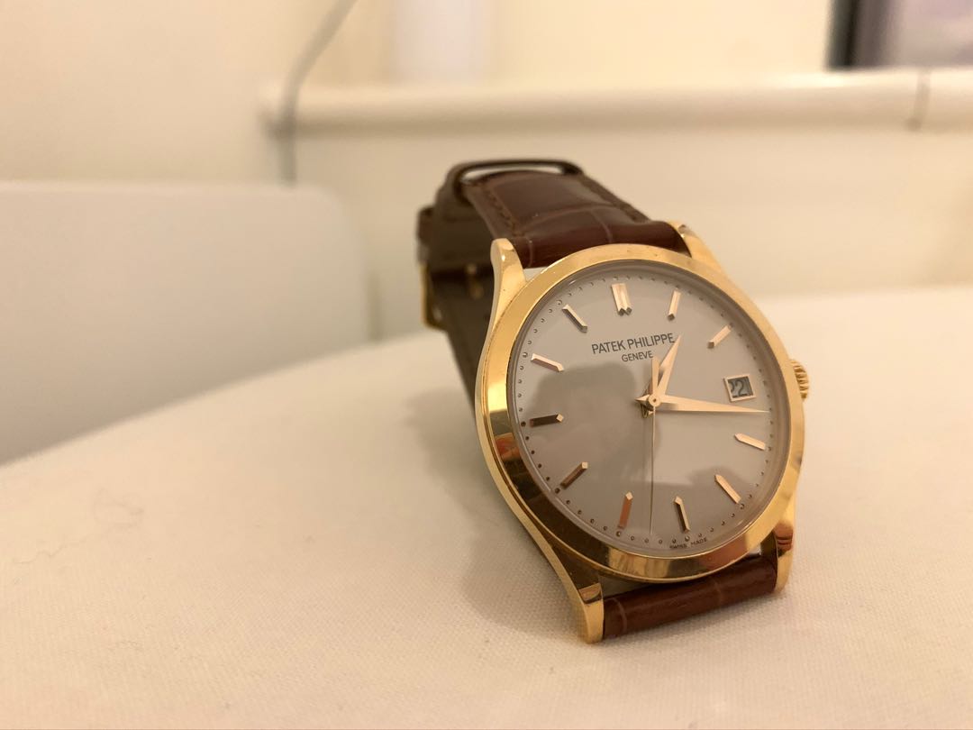 Patek Philippe 5296R-010 calatrava, 名牌, 手錶 - Carousell