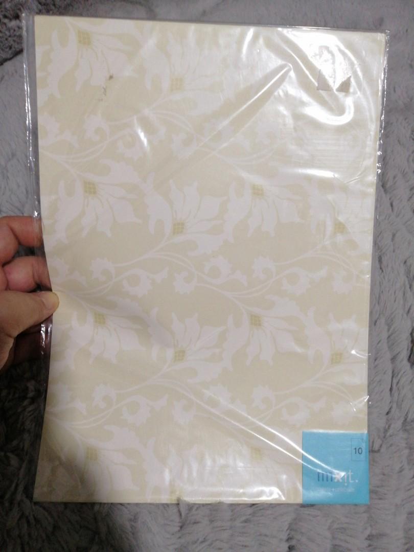 Pattern paper A4 sheets, Hobbies & Toys, Stationary & Craft, Other ...