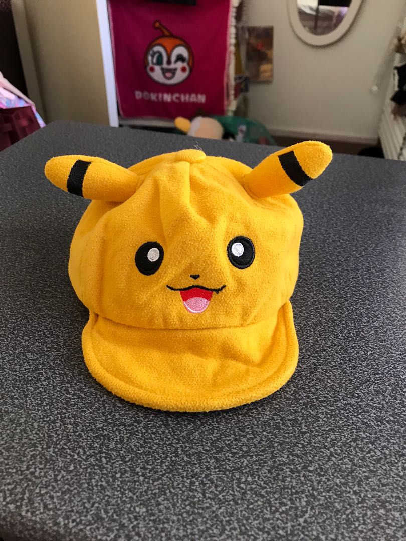POKEMON PIKACHU CAP, Babies & Kids, Babies & Kids Fashion on Carousell