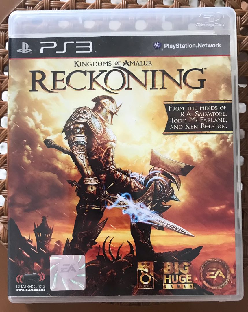 PS3 Game: Reckoning (Kingdoms of Amalur), Video Gaming, Video Games ...