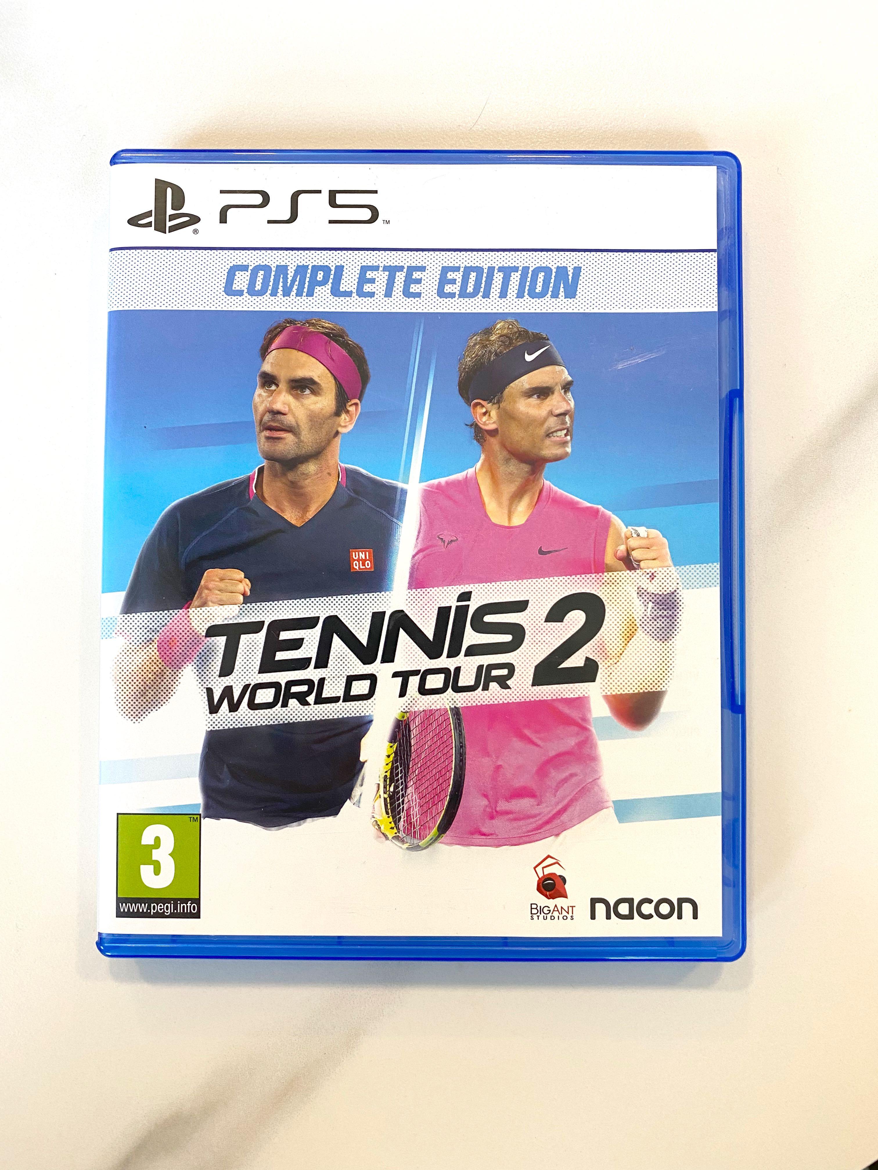 PS5 Tennis World Tour 2: Complete Edition, Video Gaming, Video Games ...