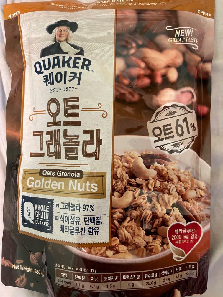 Quaker golden Nuts, Food & Drinks, Packaged & Instant Food on Carousell