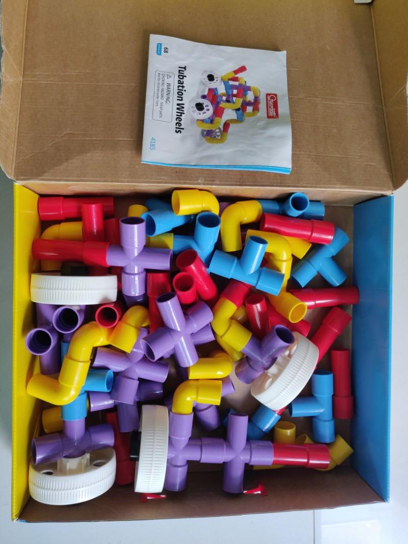 Quercetti Tubation Wheels, Hobbies & Toys, Toys & Games on Carousell