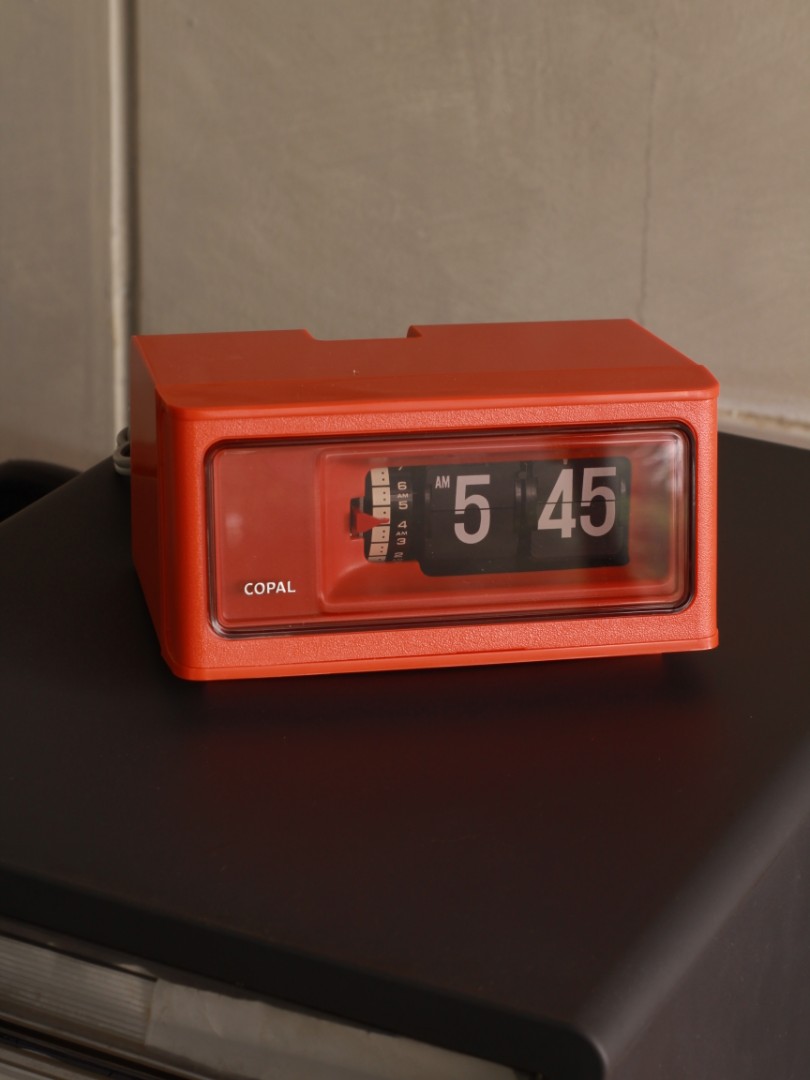 RARE VINTAGE COPAL FLIP CLOCK, Furniture & Home Living, Home Decor ...