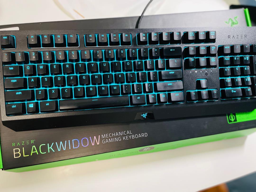 Razer Black Widow Keyboard, Computers & Tech, Parts & Accessories ...