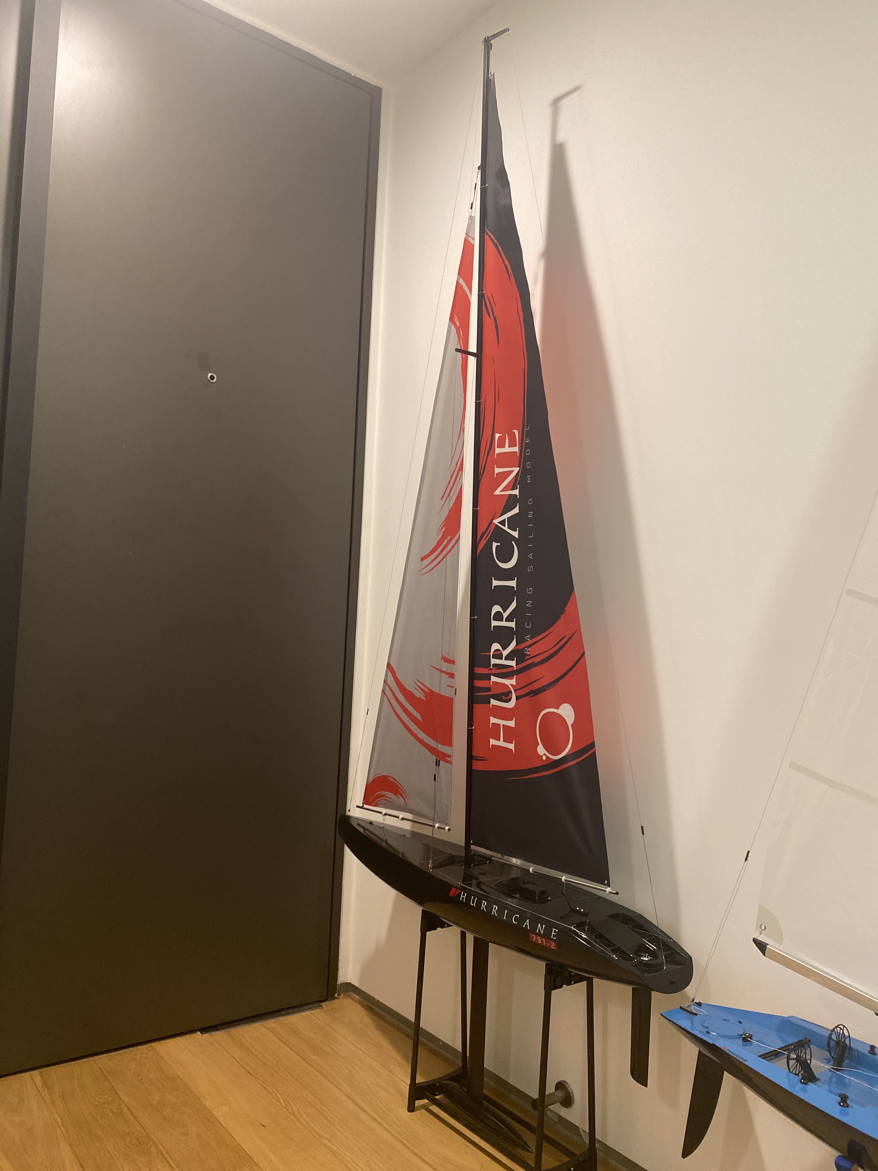 Rtr Rc sail yacht rc boat Volantex Hurricane, Hobbies & Toys, Toys ...