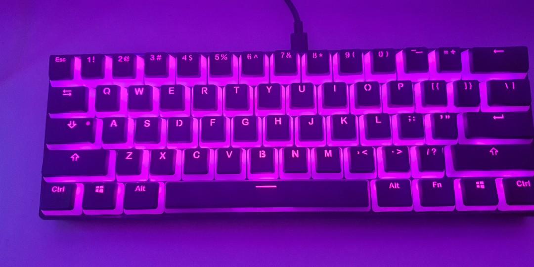 Royal Kludge RK61 w/ Free Pudding Keycaps, Computers & Tech, Parts ...