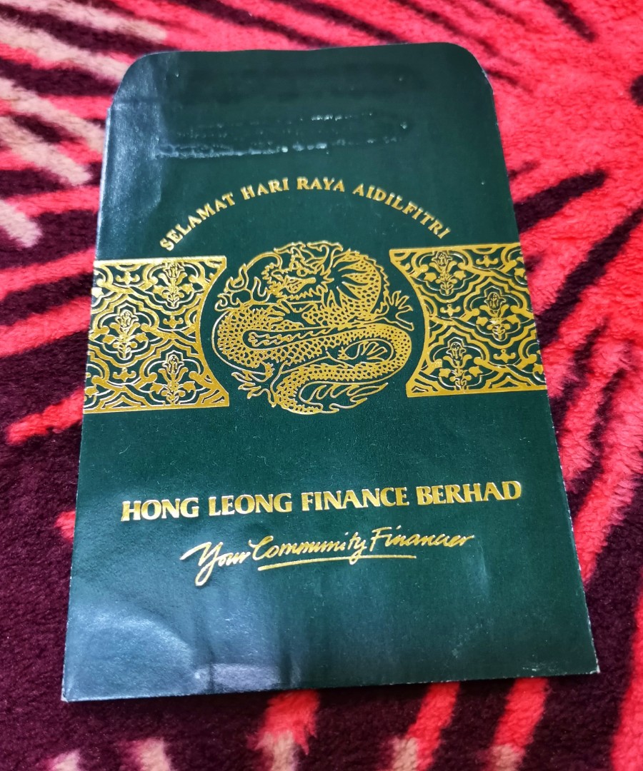 Sampul Raya Vintage Hong Leong Finance, Hobbies & Toys, Collectibles ...