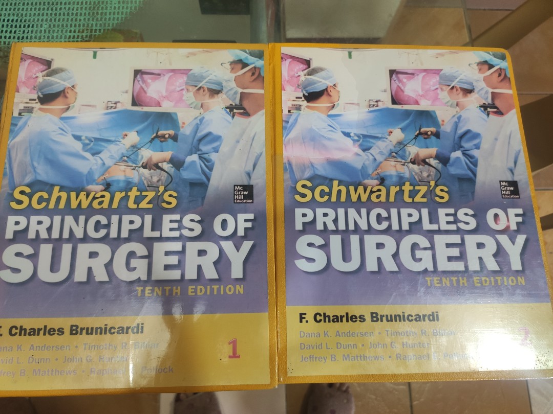 Schwartz's Principles of Surgery 10th edition Color Copy Hardboard ...