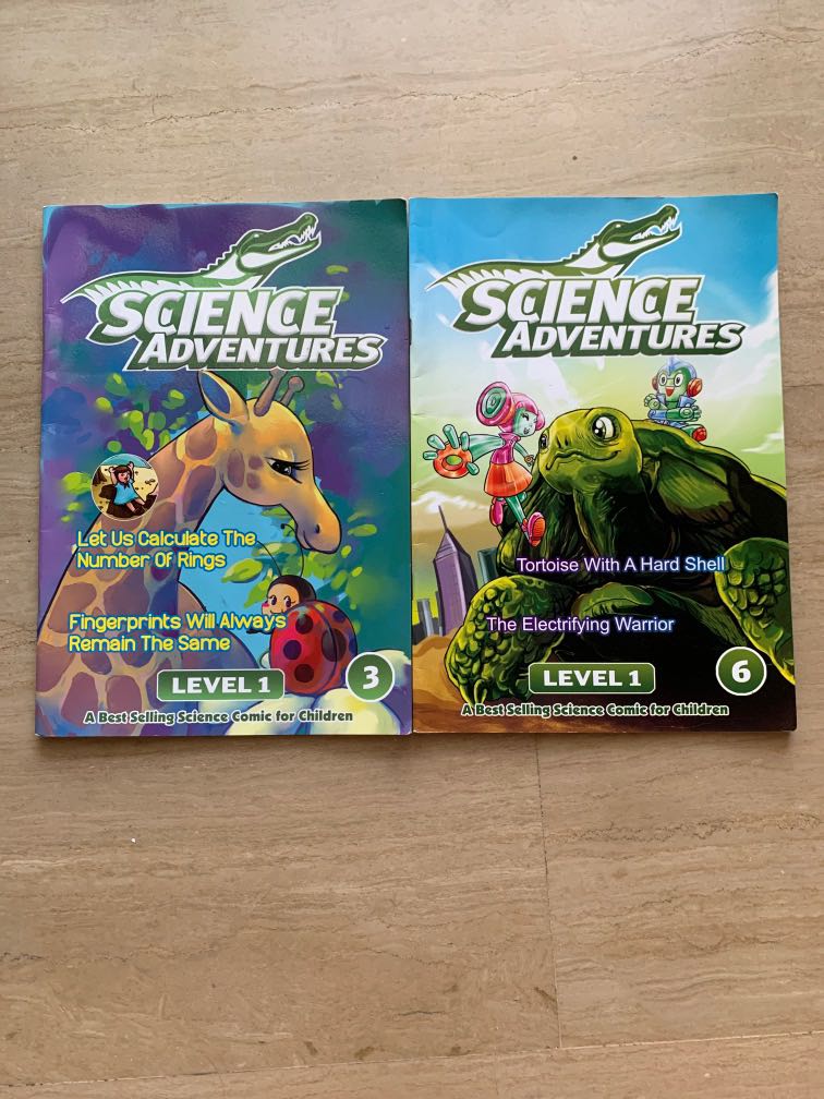 SCIENCE ADVENTURES! - level 1 book 3 AND 6, Hobbies & Toys, Books ...
