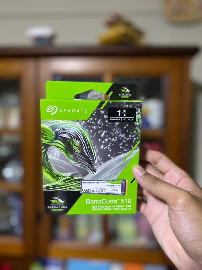 Seagate BarraCuda 510 1TB SSD, Computers & Tech, Parts & Accessories ...