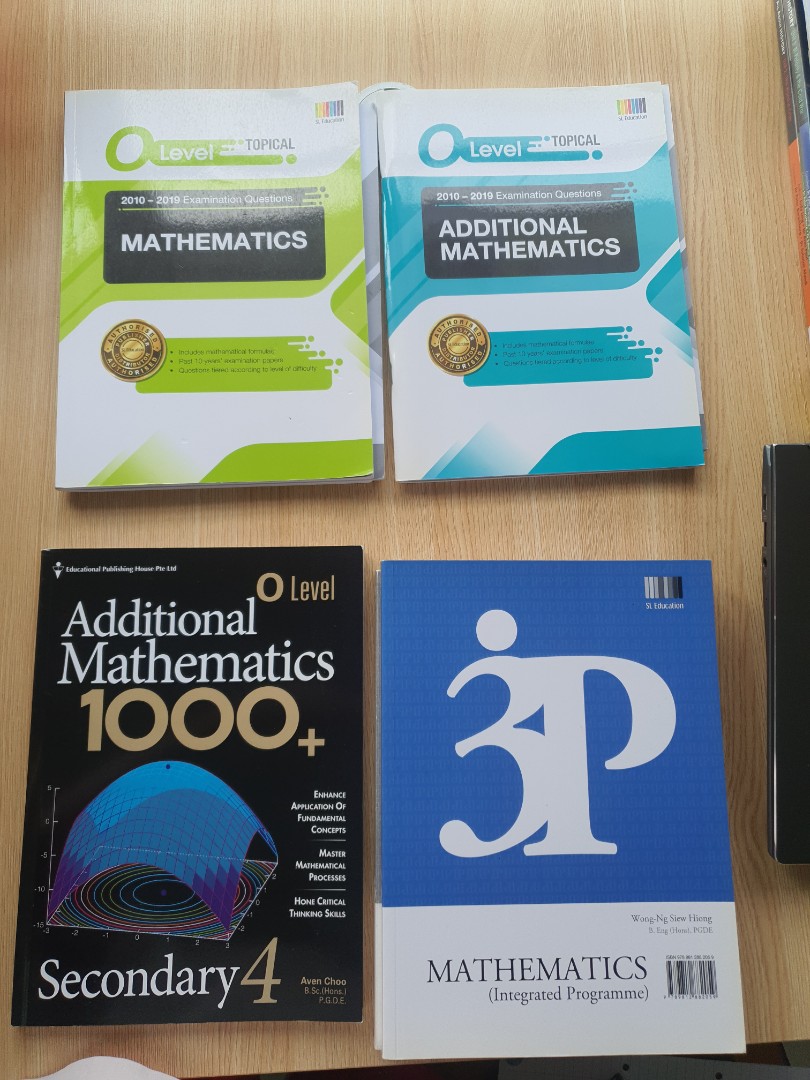 Secondary Additional Math /Math Assessment books, Hobbies & Toys, Books ...