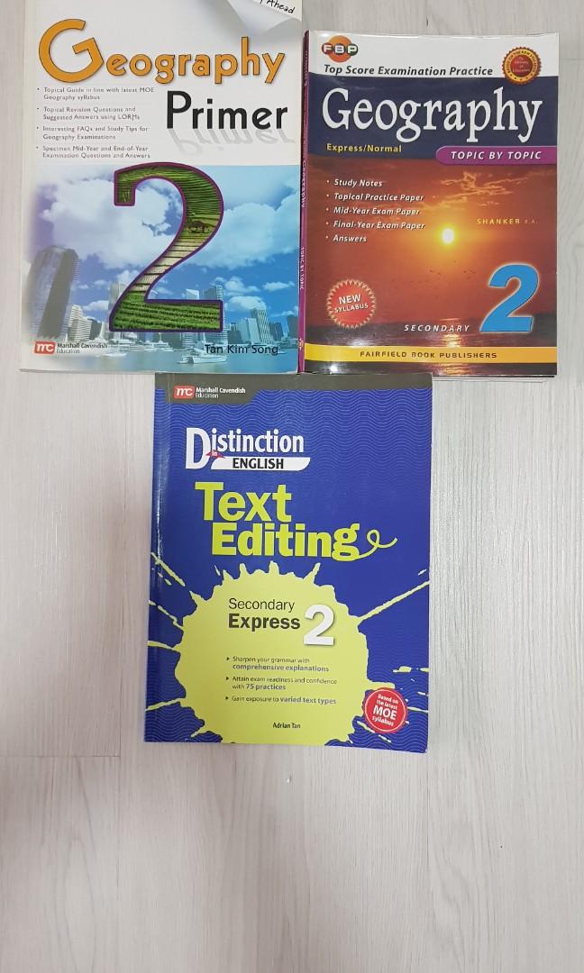 Secondary Two (S2) School Textbooks, Hobbies & Toys, Books & Magazines ...