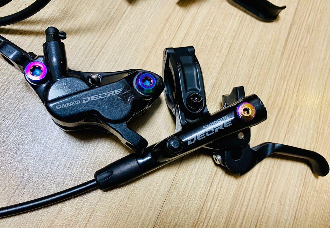Shimano Deore M6120 Hydraulic Disc Brake Set, Sports Equipment ...