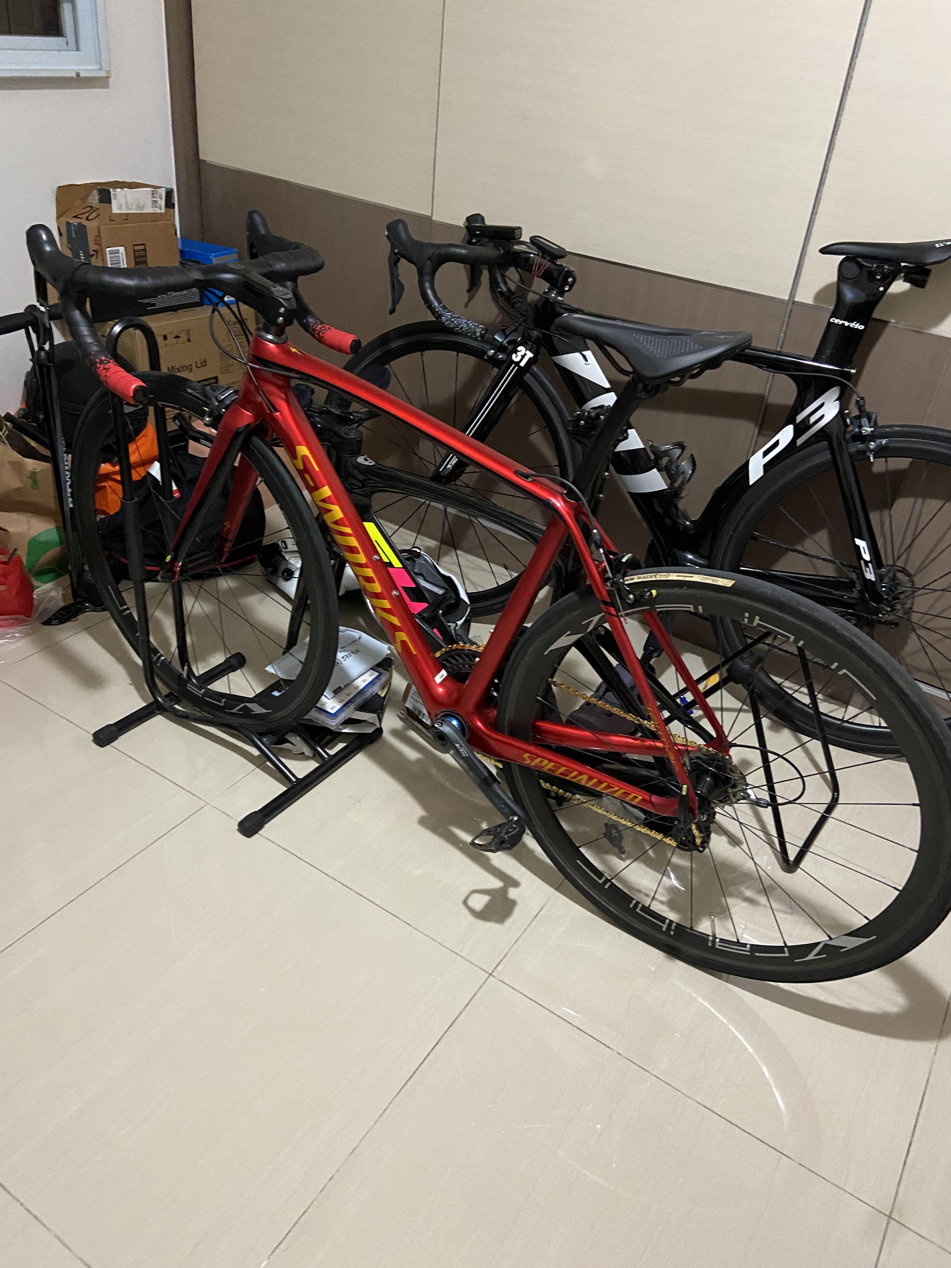 Sworks tarmac sl5 candy red ceramic speed s-works specialized with sram ...