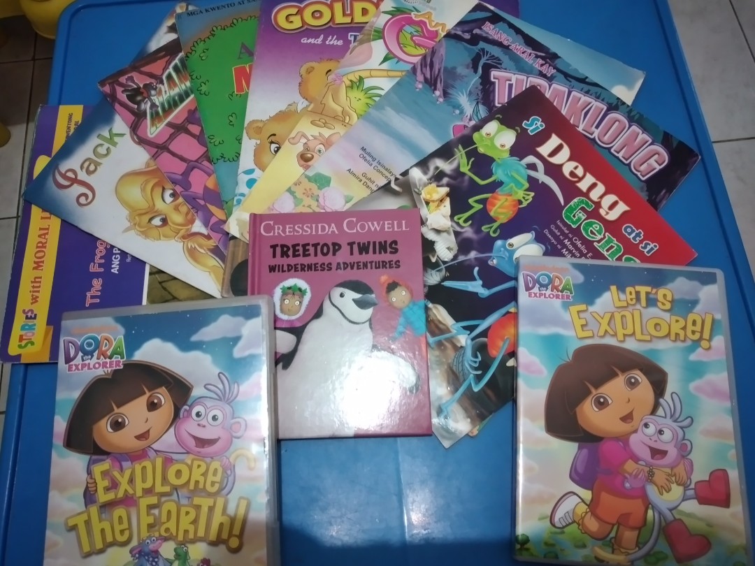 Tagalog books with dora the explorer dvd, Hobbies & Toys, Books ...