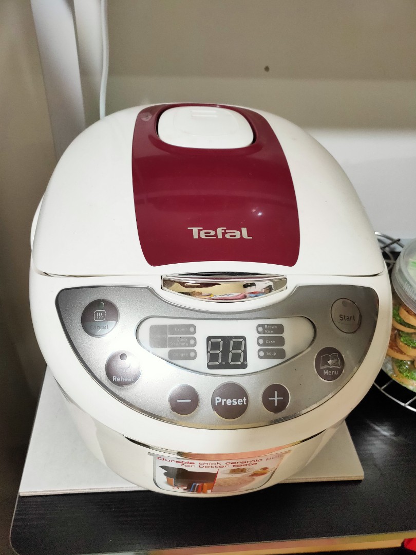 Tefal rice cooker (muslim owned), TV & Home Appliances, Kitchen ...