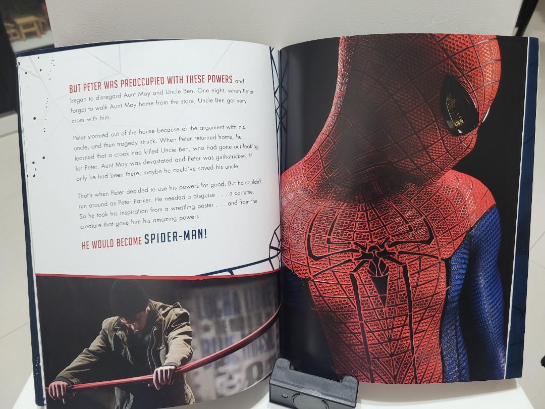 The Amazing spider-man the movie storybook, 興趣及遊戲, 書本 & 文具, 小說 & 故事書 ...