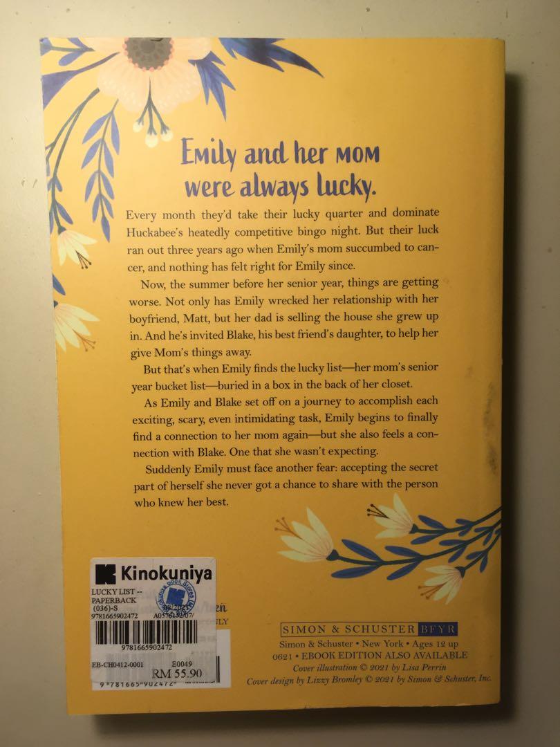 The lucky list by rachael lippincott, Hobbies & Toys, Books & Magazines ...