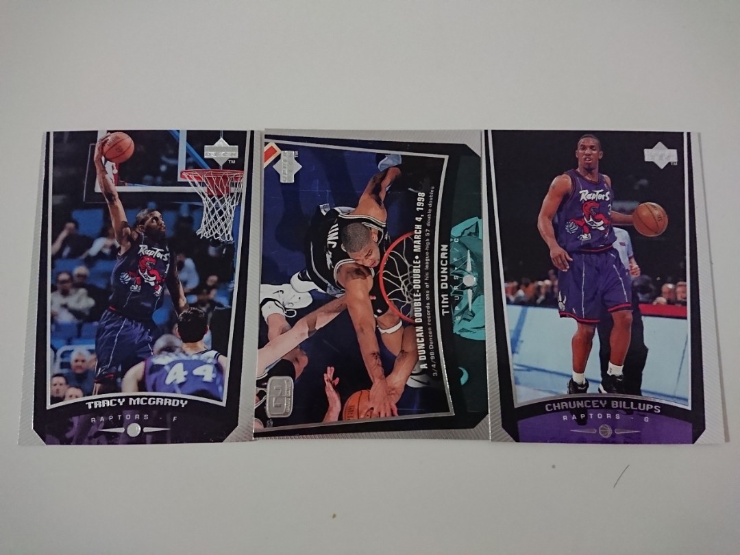Tim Duncan tracy McGrady Chauncey Billups base lot, Hobbies & Toys ...