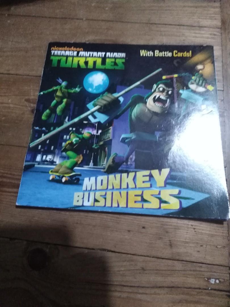 tmnt storybook with battlecards, Hobbies & Toys, Books & Magazines ...
