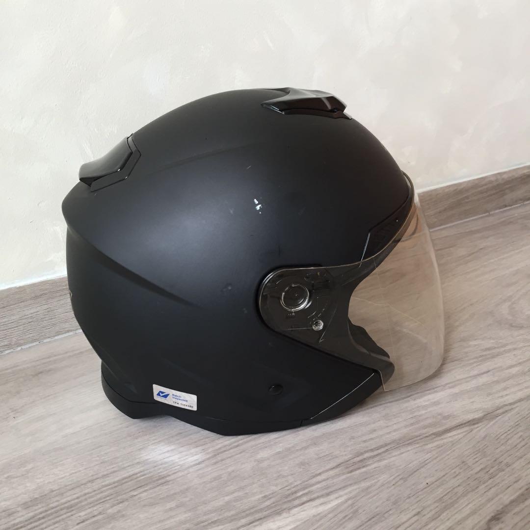 Trax Pillion Helmet (M), Motorcycles, Motorcycle Accessories on Carousell